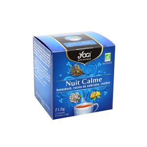 Livraison à domicile Yogi Infusion Nuit Calme Bio, 12 Sachets
