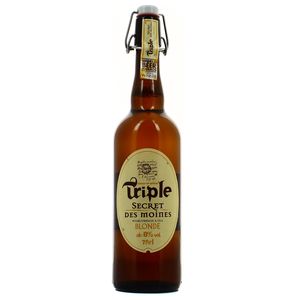 Livraison à domicile Triple Secret Des Moines Bière blonde 8%, 75cl