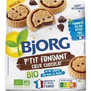 Achat / Vente Bjorg Biscuits P'tit Fondant Coeur Chocolat Bio, 180g