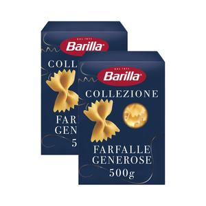 Promotion Barilla Collezione Pâtes Farfalle Generose, Lot de 2x500g