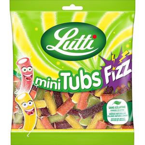 Livraison à domicile Lutti Mini Tubs Fizz, 200g