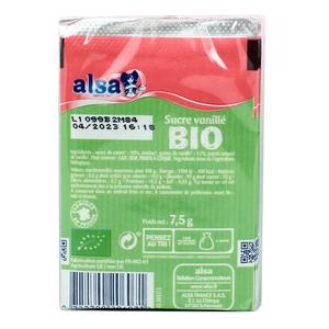 Livraison à domicile Alsa Sucre vanillé, 6 sachets, 45g