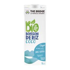 Livraison à domicile The Bridge Boisson de riz coco Bio, 1L