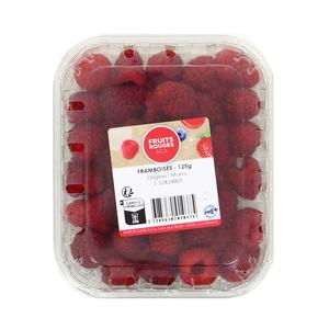Livraison à domicile Fruits Rouges & Co Framboise, Barquette de 125g