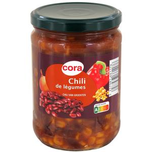 Acheter Cora Mélange de Légumes pour Chili à base de Haricots Rouges