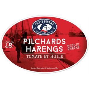 Acheter Petit Pierre Pilchards Harengs MSC - Tomate et Huile, 367g
