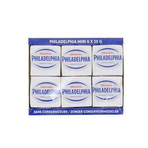 Livraison à domicile Philadelphia Fromage Frais Nature, 6x25g