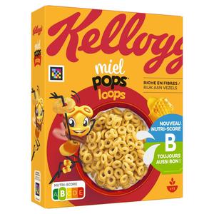 Livraison à domicile Miel Pop's Céréales Miel Pops Loops, 330g