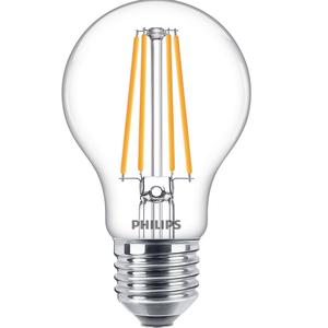 Achat Philips Ampoule E27- 8,5W LED Classique Transparente Blanc Chaud