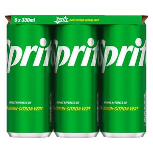 Acheter Sprite Boisson gazeuse aromatisée citron citron vert, 6x33cl