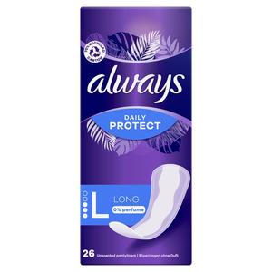 Livraison à domicile Always Protège-slips Extra Protect Long, 26 pièces