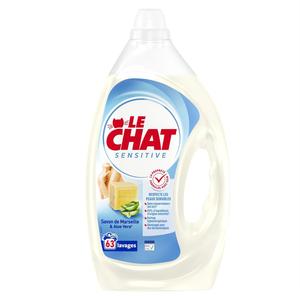 Achat Le Chat Lessive liquide sensitive au savon de Marseille, 2,835ml