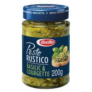 Achat / Vente Barilla Sauce Pesto Rustico Basilic et Courgettes, 200g