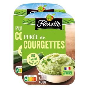 Achat / Vente Promotion Florette Purée de Courgettes, Lot de 2x400g
