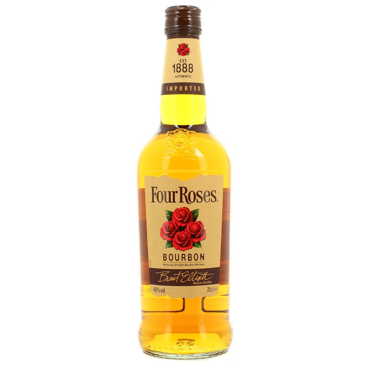 Four Roses Bourbon whiskey 40°, 70cl : houra.fr
