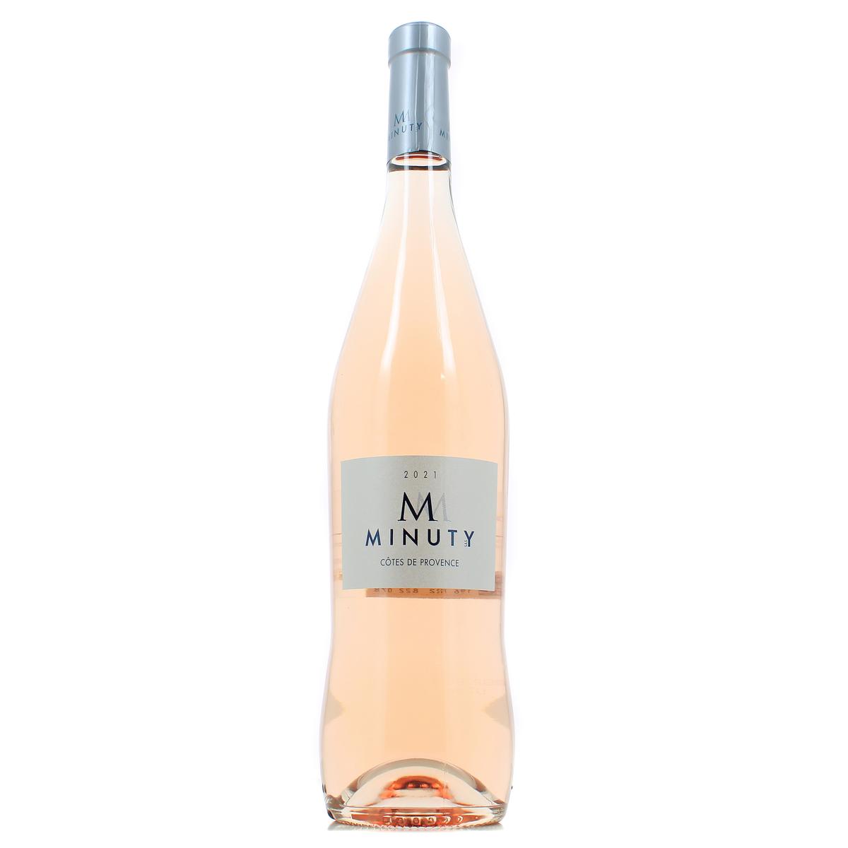 Livraison à domicile Côtes de Provence rosé AOP M de Minuty, 75cl