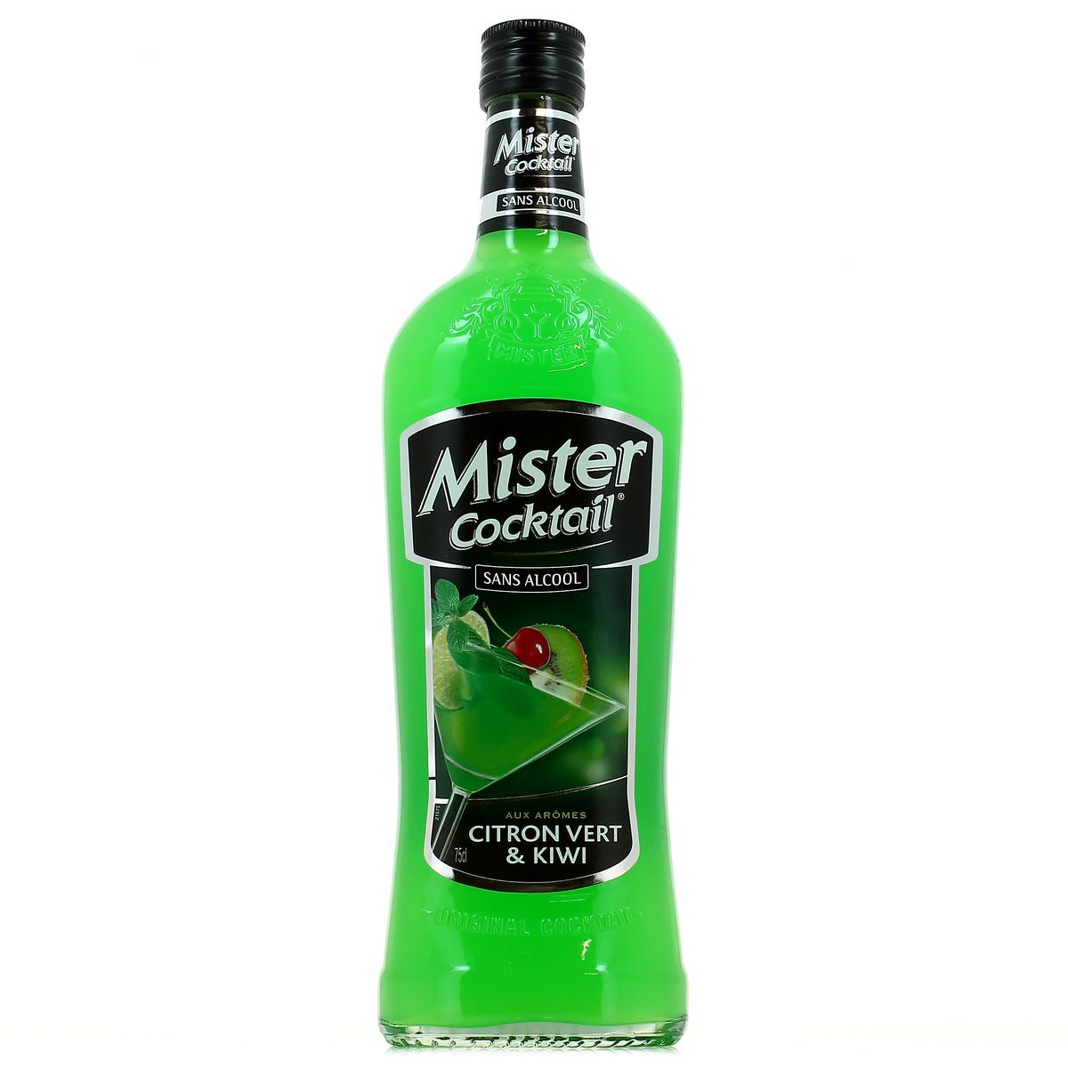 Mister Cocktail Apéritif sans alcool Kiwi citron, 75cl : houra.fr