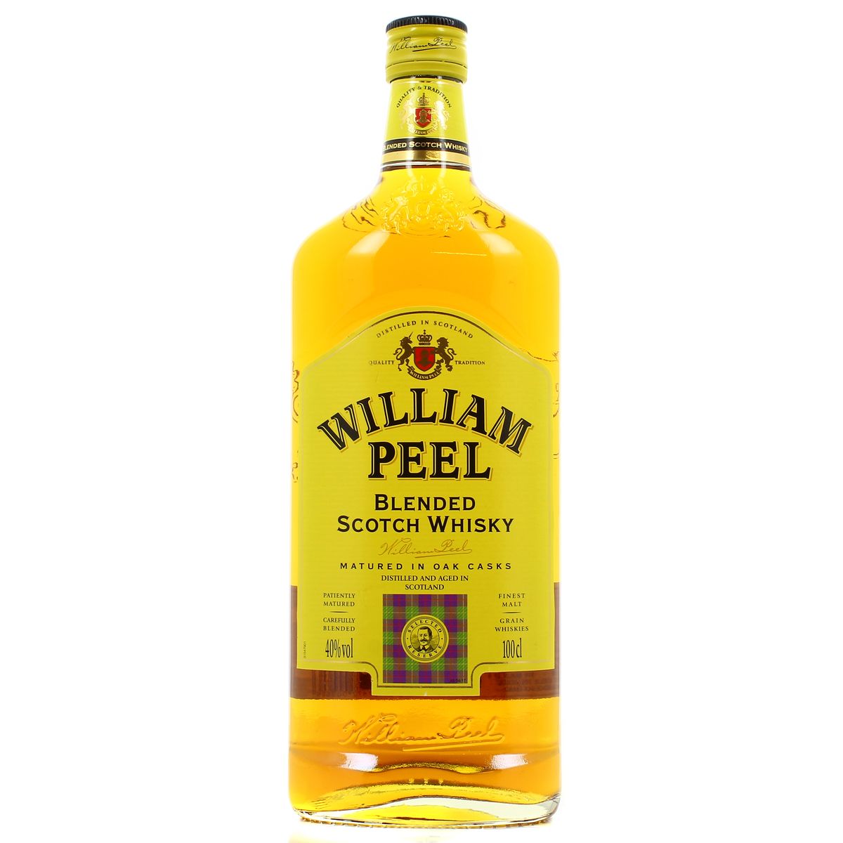 Livraison à domicile William Peel Scotch whisky 40°, 1L