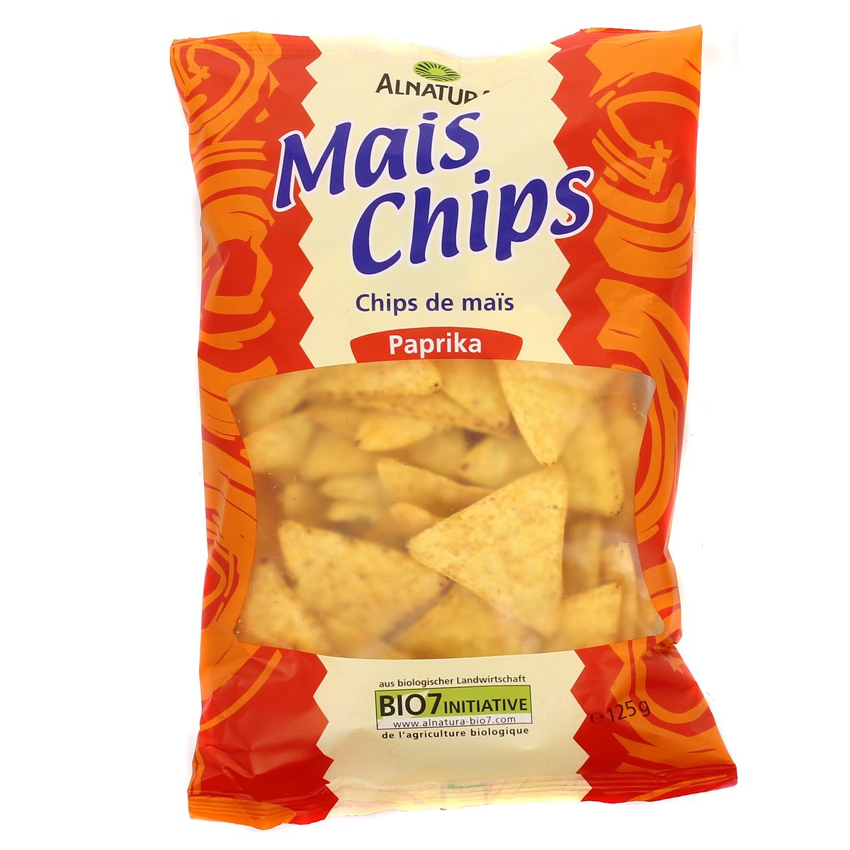Livraison à domicile Alnatura Chips de maïs paprika bio, 125g