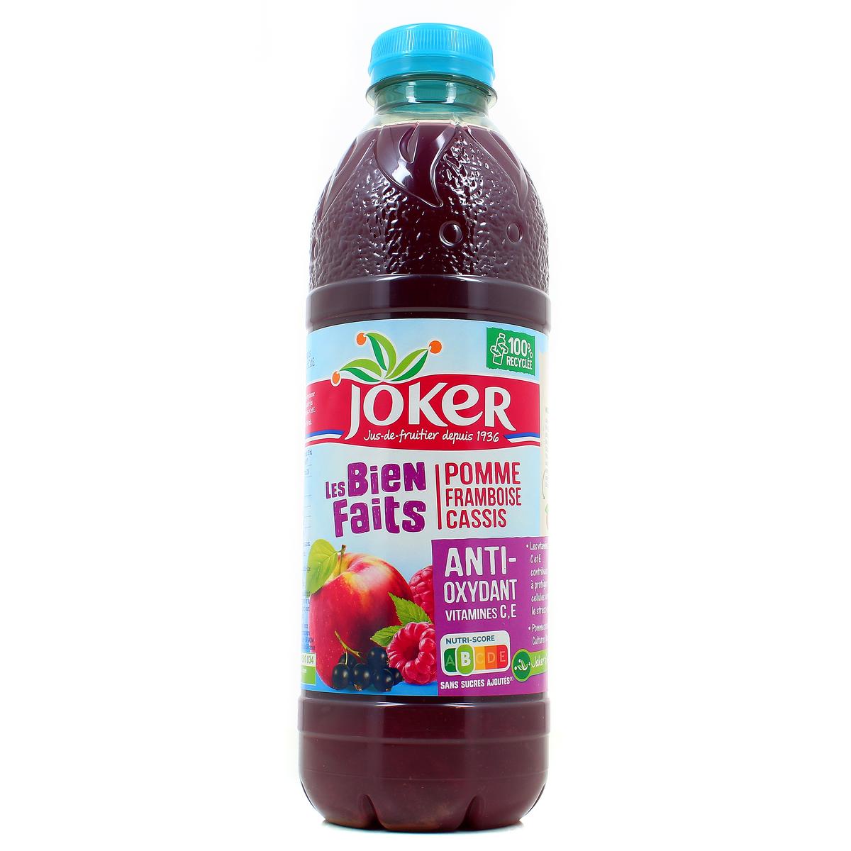 Achat / Vente Joker Les bien Faits Cassis - pomme - framboise, 90cl