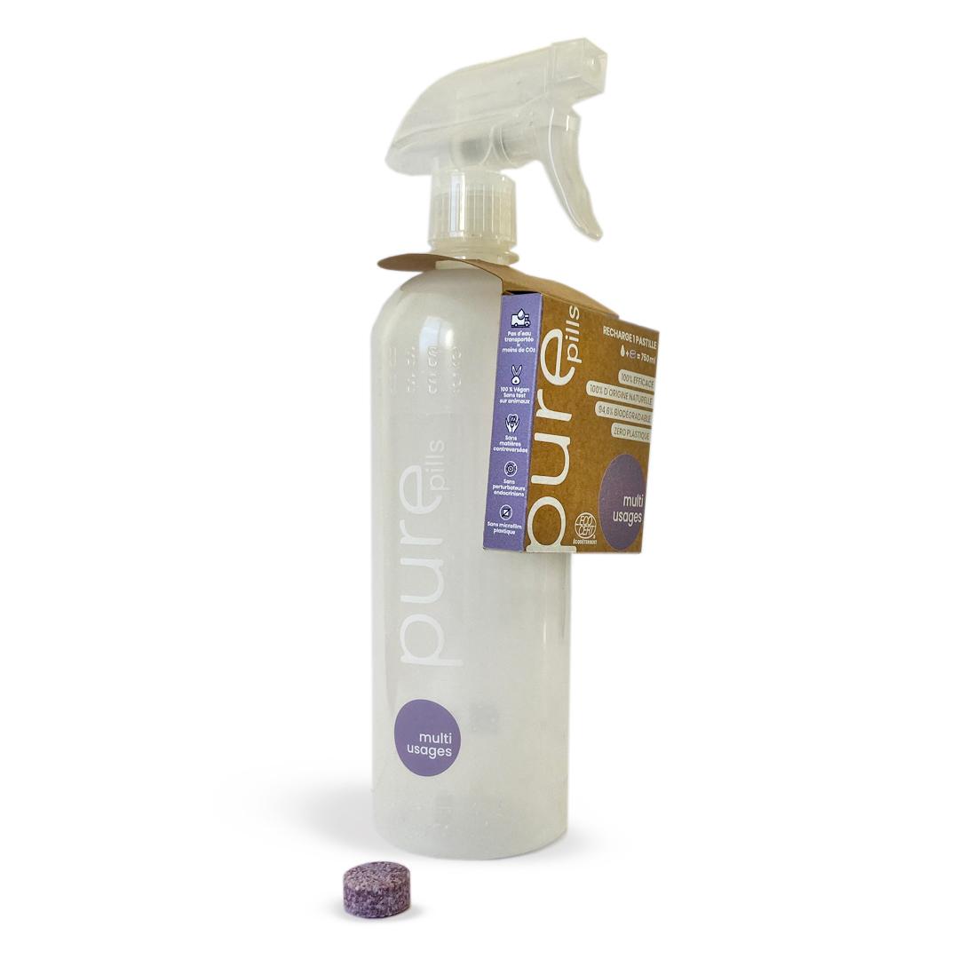 Achat Pure Pills Bouteille & pastille effervescente MUTLI USAGES, 750ml