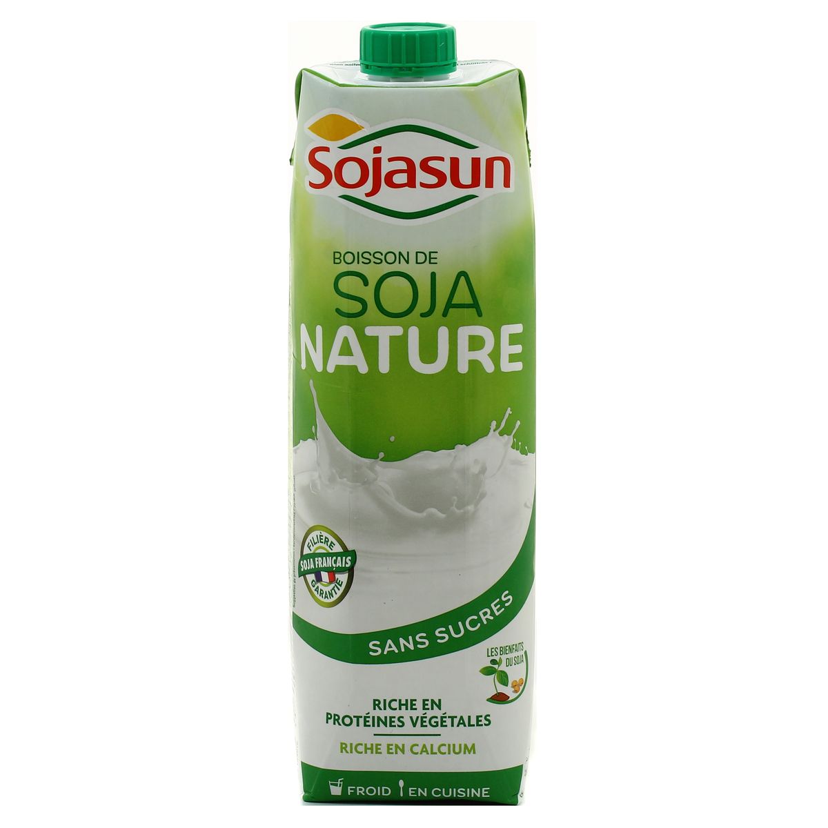 Livraison à domicile Sojasun Boisson de soja nature, 1L