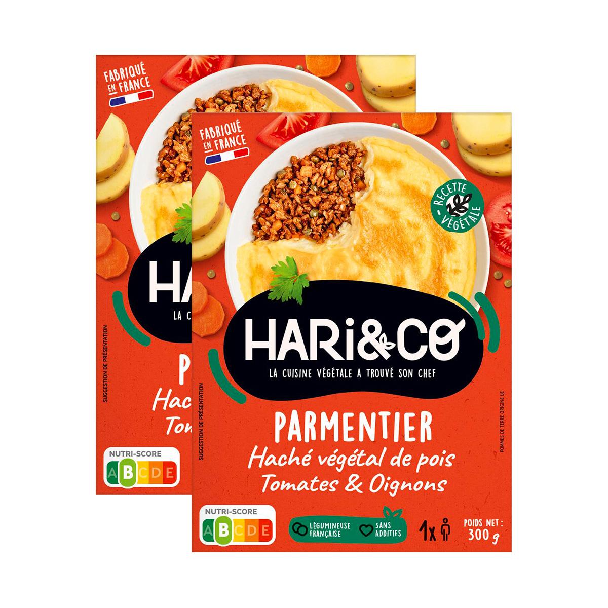 Livraison à domicile HARI&CO Parmentier Végétal, Lot de 2x280g