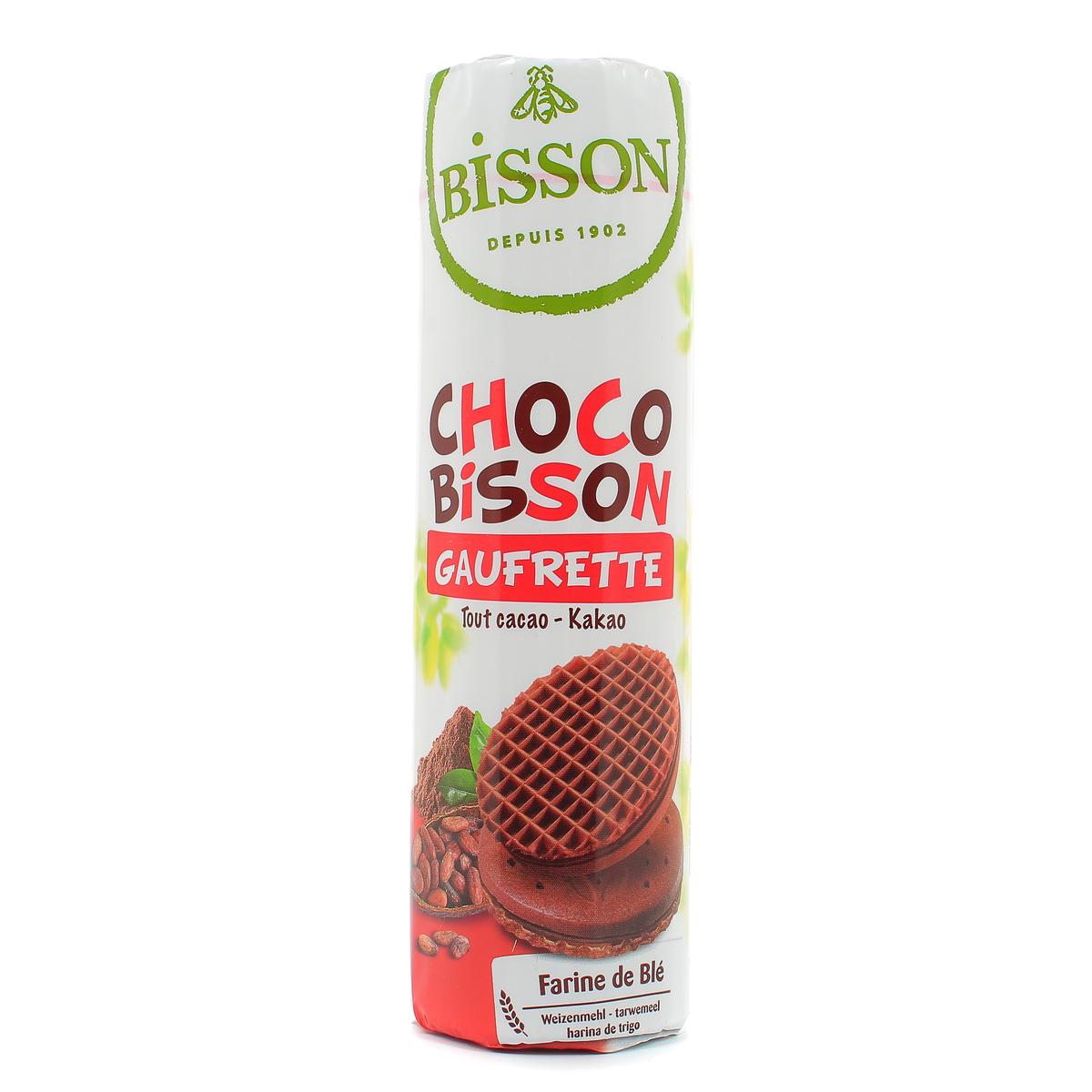 Livraison à domicile Bisson Choco gaufrette cacao bio, 240g