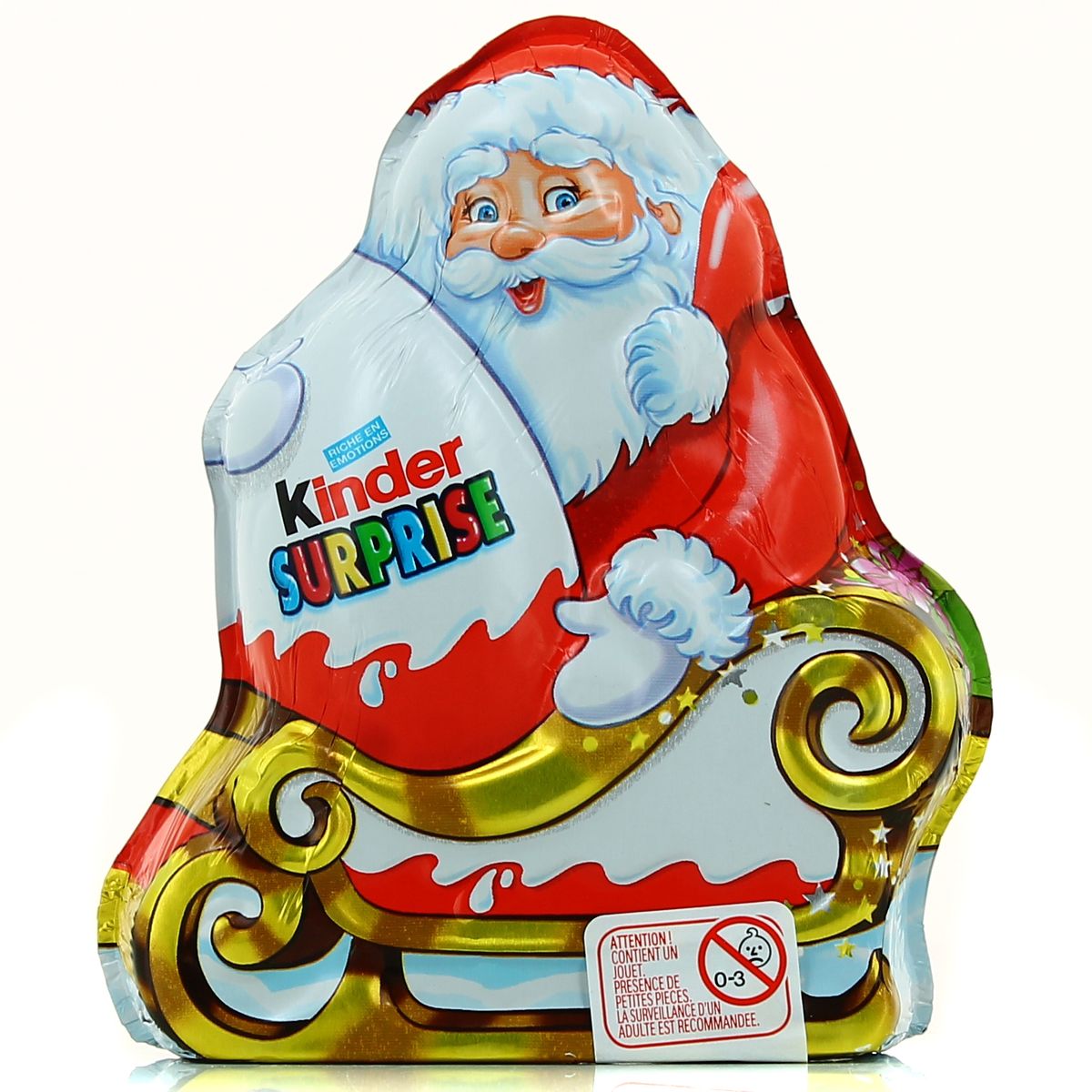 Kinder Moulage traineau Père Noel Kinder Surprise, 75g : houra.fr