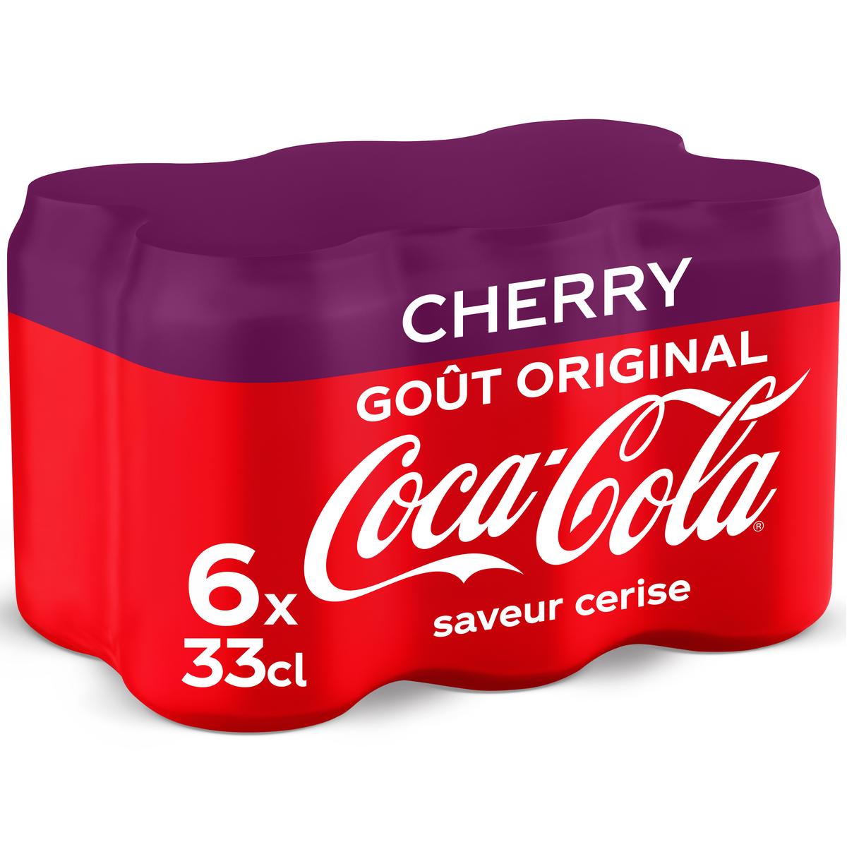 Livraison à domicile Coca-Cola Cherry Cerise, 6x33cl