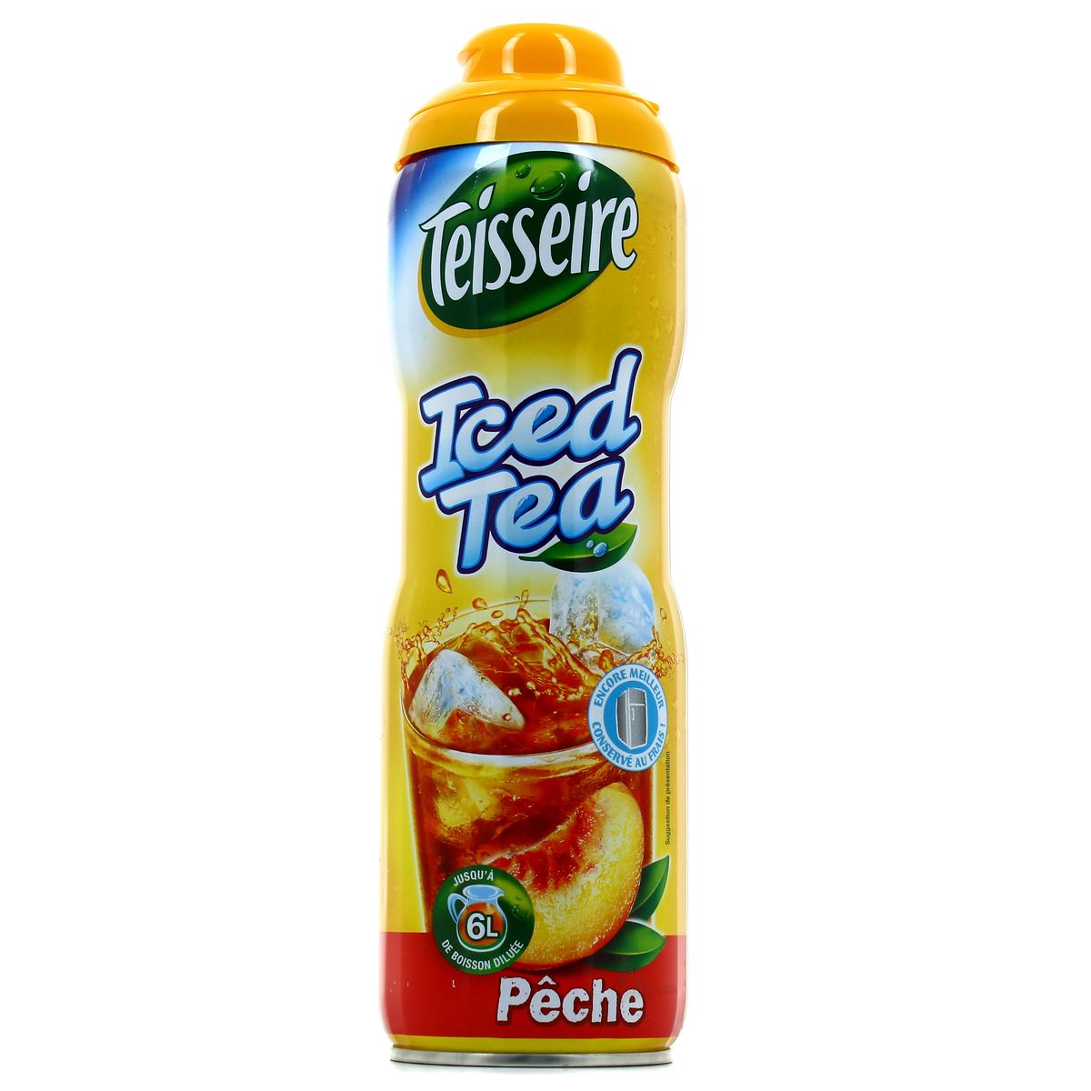 Teisseire Sirop Ice tea pêche, 60cl : houra.fr