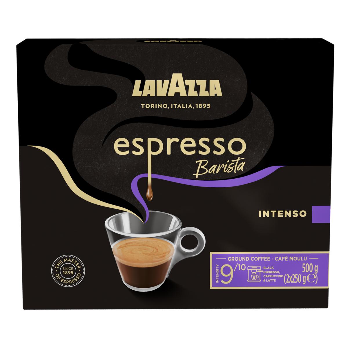 Livraison à domicile Lavazza Café moulu Espresso Barista Intenso, 2x250g
