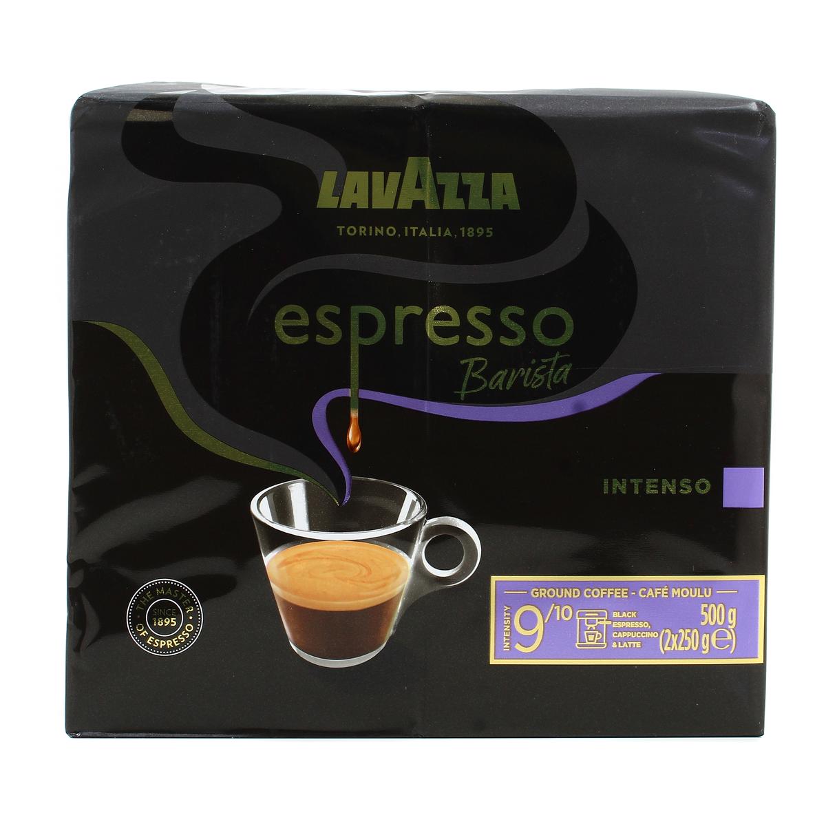 Livraison à domicile Lavazza Café moulu Espresso Barista Intenso, 2x250g