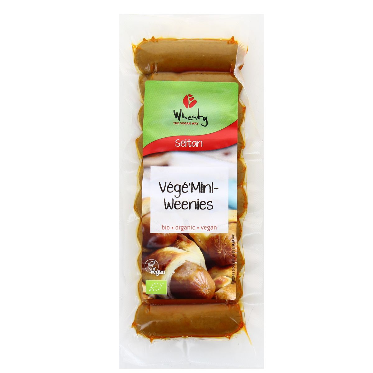 Livraison à domicile Wheaty Végé'saucisse Bio Mini Weenies, 200g
