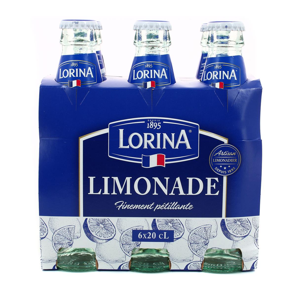Livraison à domicile Lorina Limonade, 6x20cl