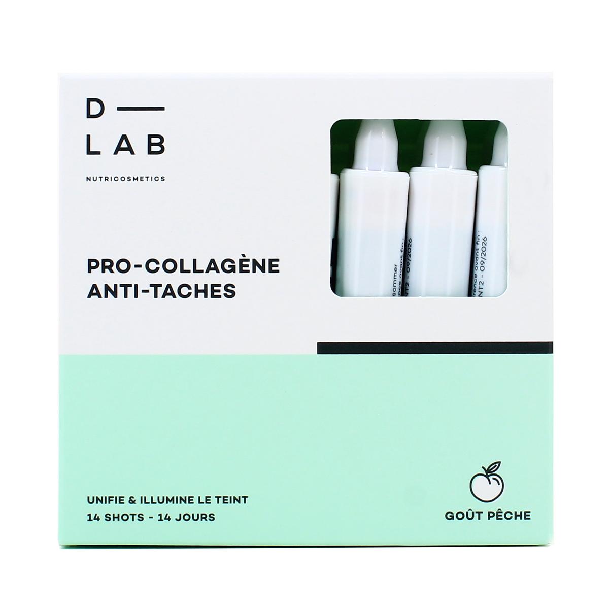 Livraison à domicile D-Lab Pro-Collagène Anti-Taches, 14 shots