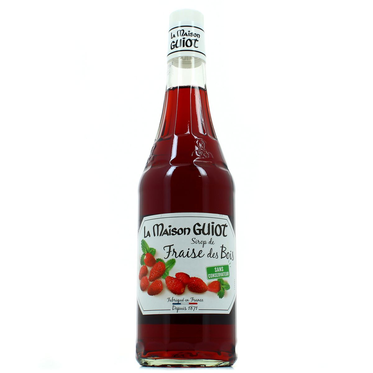 Achat / Vente Promotion Maison Guiot Sirop de fraise des bois, 70cl