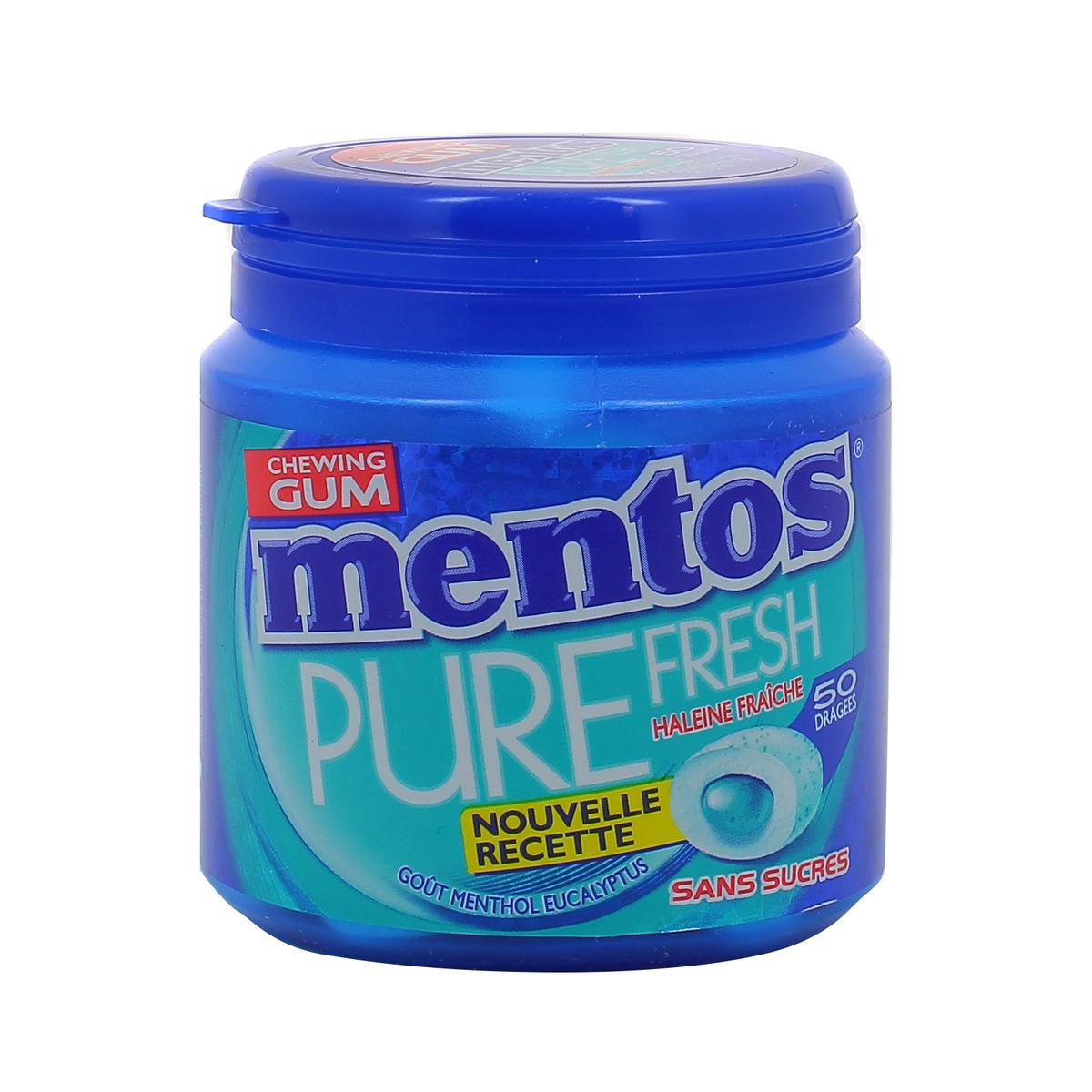Acheter Mentos Chewing-gum pure fresh menthol eucalyptus sans sucres