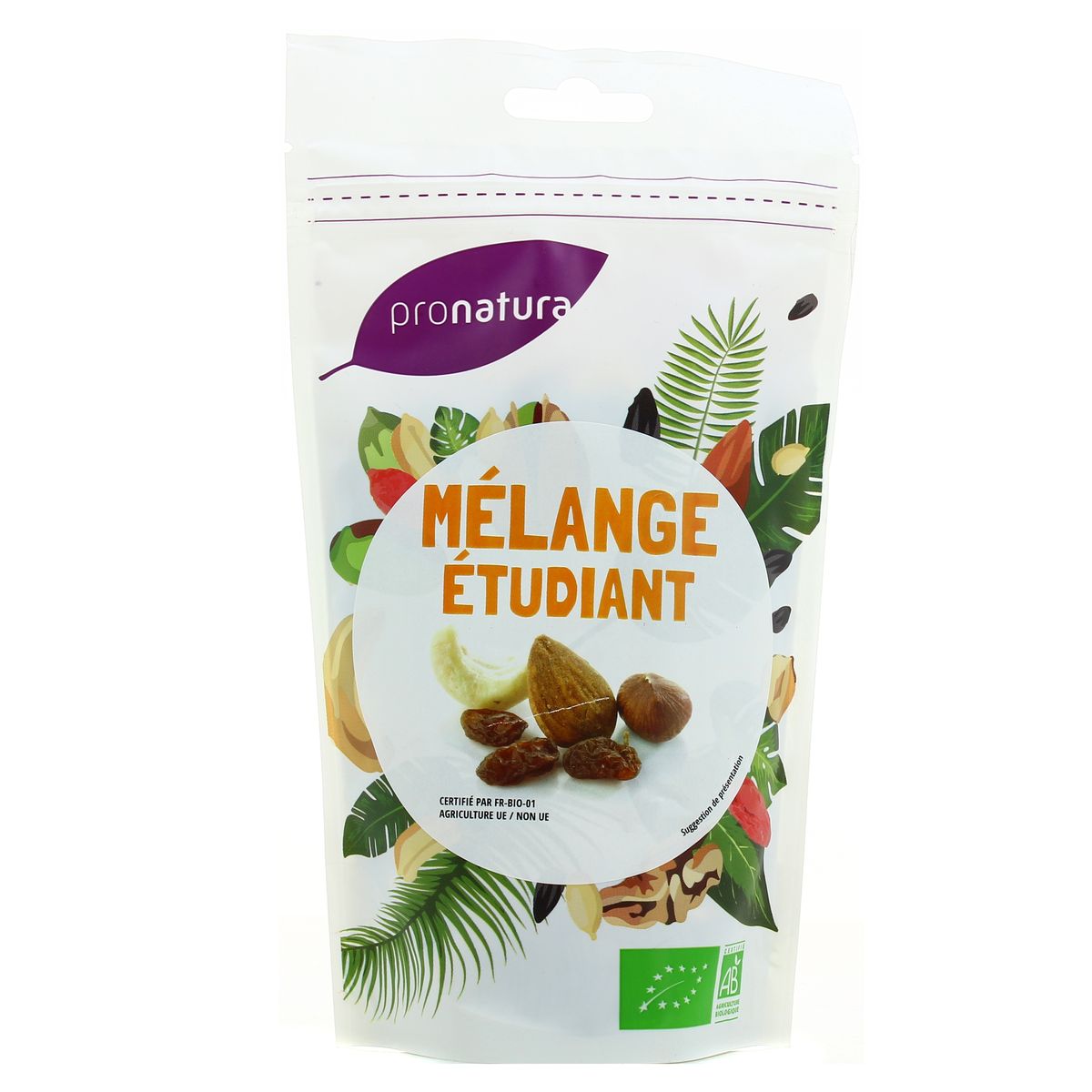 Livraison à domicile Pronatura Mélange Etudiant bio, 250g