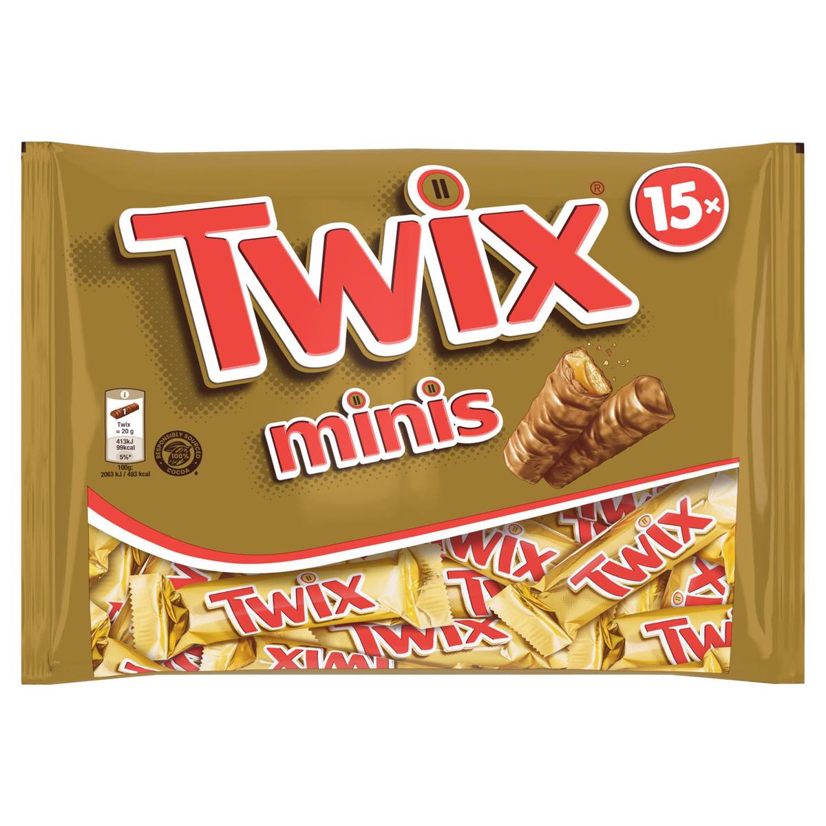 Livraison à domicile Twix Mini, 333g