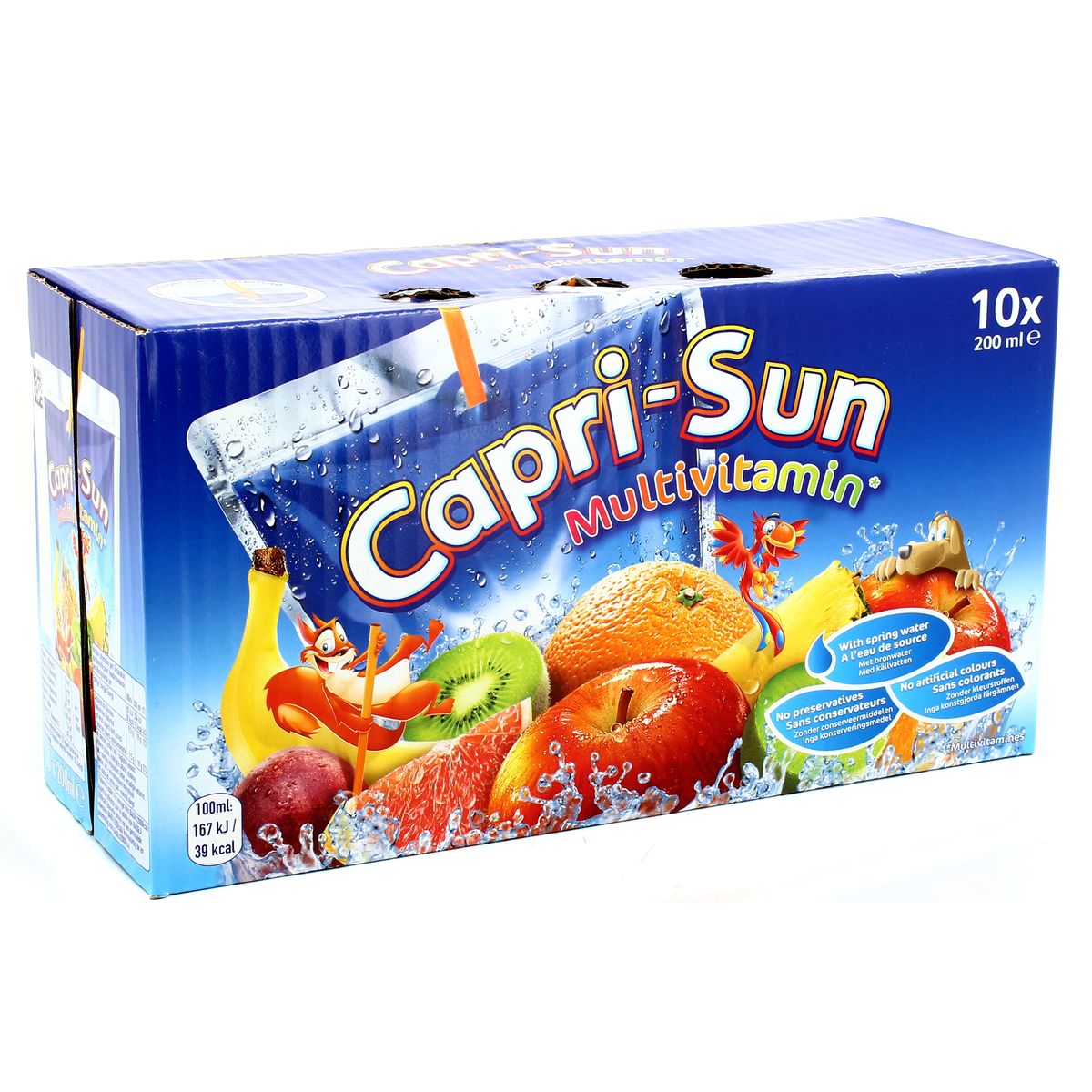 Capri - Sun Multi-Vitaminés, 10x20cl : houra.fr