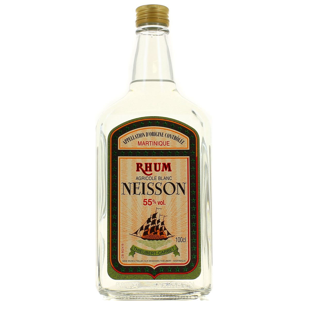 Livraison à domicile Neisson Rhum blanc 55°, 1L
