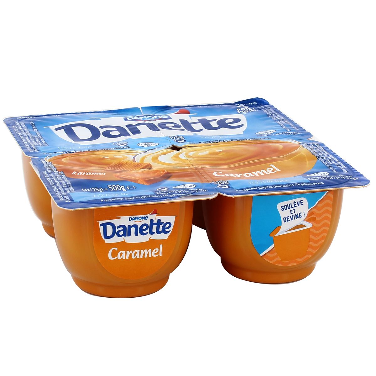Danette Crème dessert au caramel, 4x125g : houra.fr