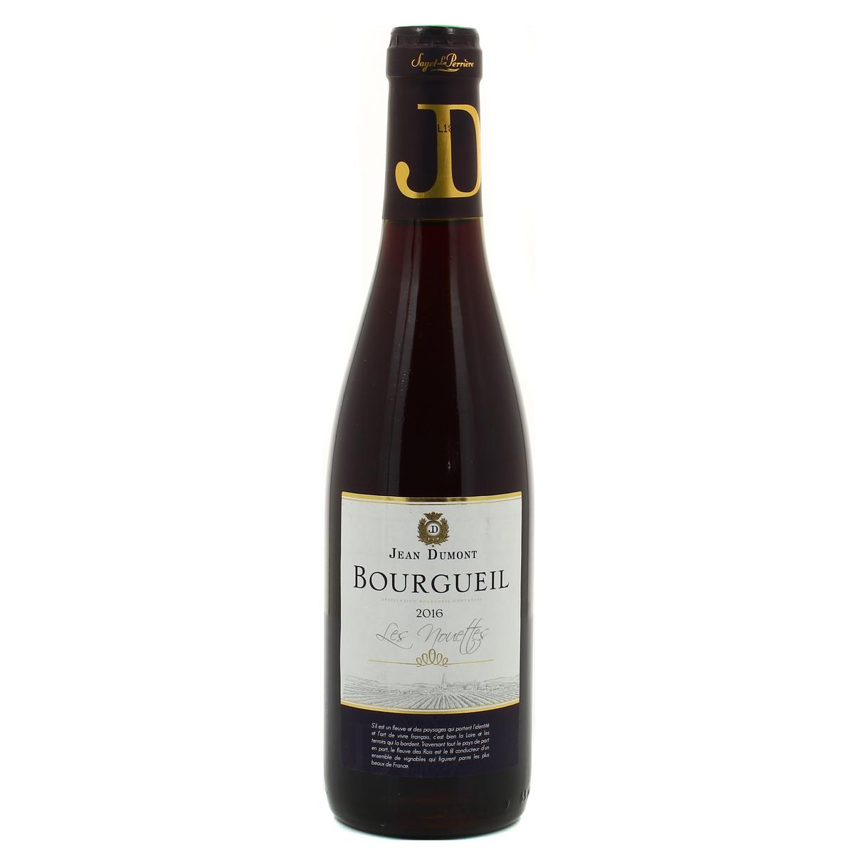 Livraison à domicile Bourgueil rouge AOC Domaine Dumont, 37,5cl