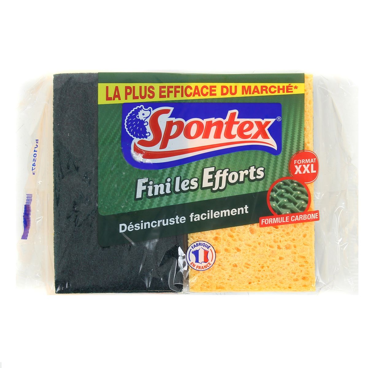 Livraison à domicile Spontex Eponge Fini les efforts, 2 éponges