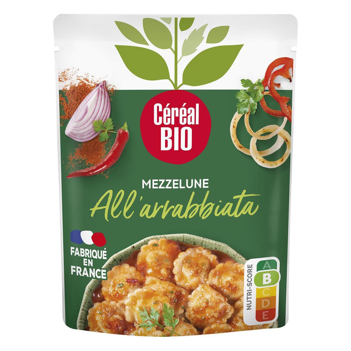 Livraison à domicile Céréal Bio Mezzelune All'Arrabbiata Vegan Bio, 280g