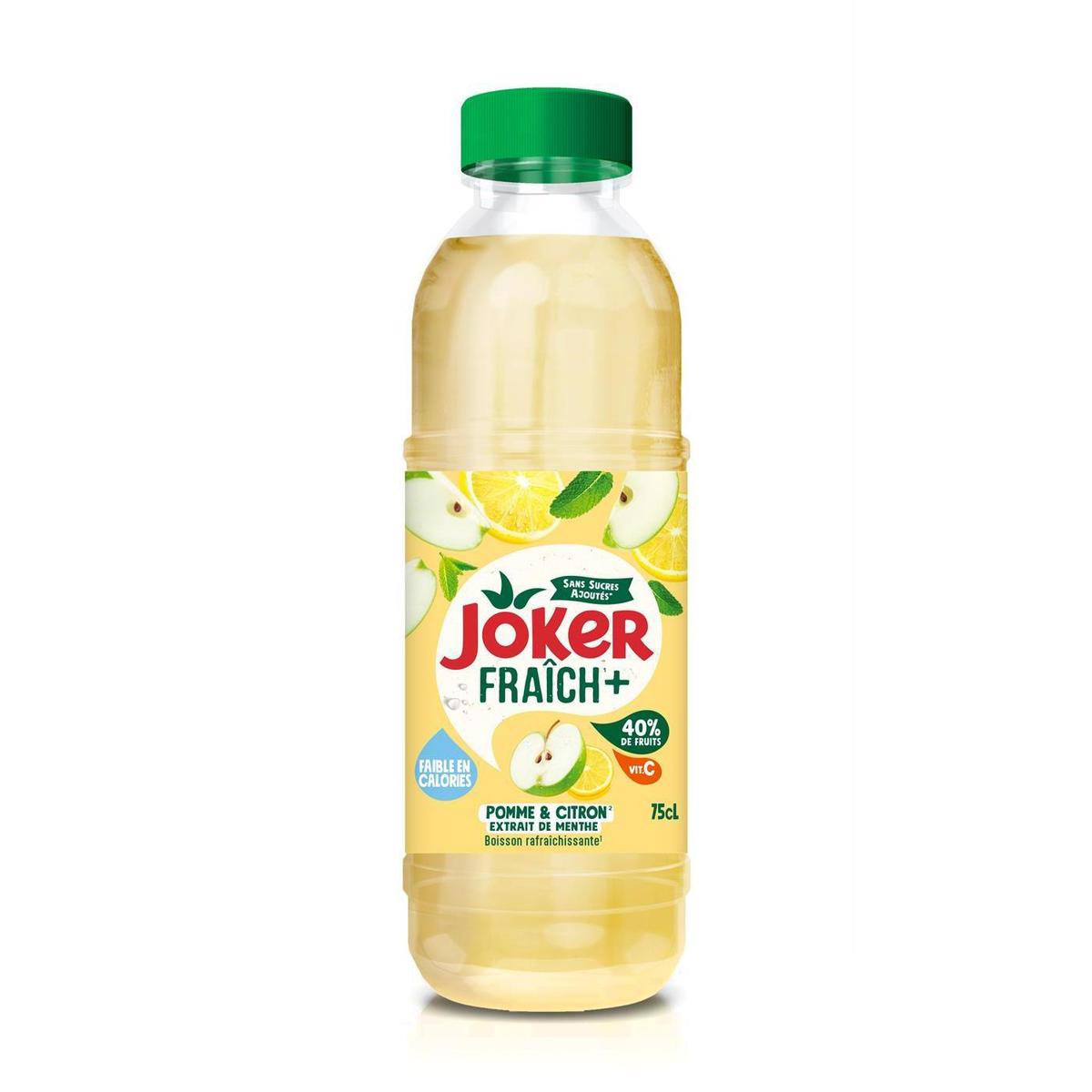 Livraison à domicile Joker Jus de pomme, citron et menthe, 75cl