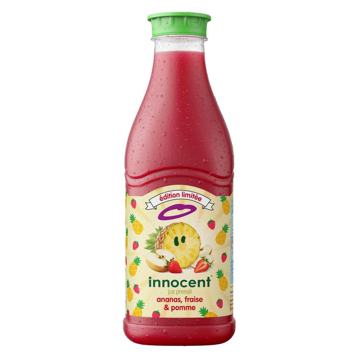 Livraison à domicile innocent Pur Jus Ananas Fraise & Pomme, 900ml