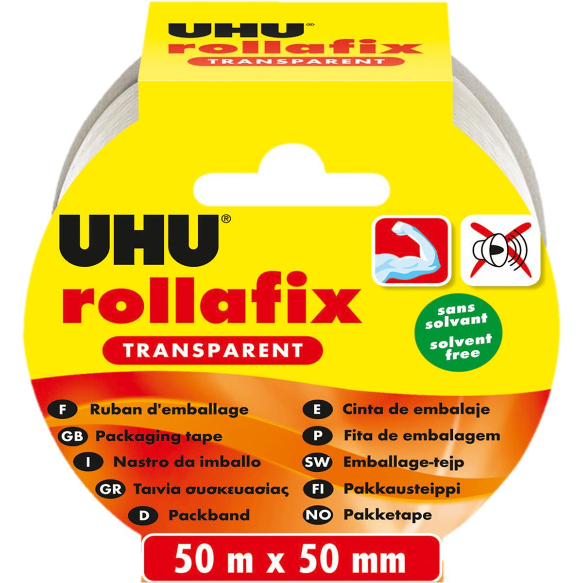 Acheter Uhu Ruban d'emballage invisible, Dimensions 50 m x 50 mm