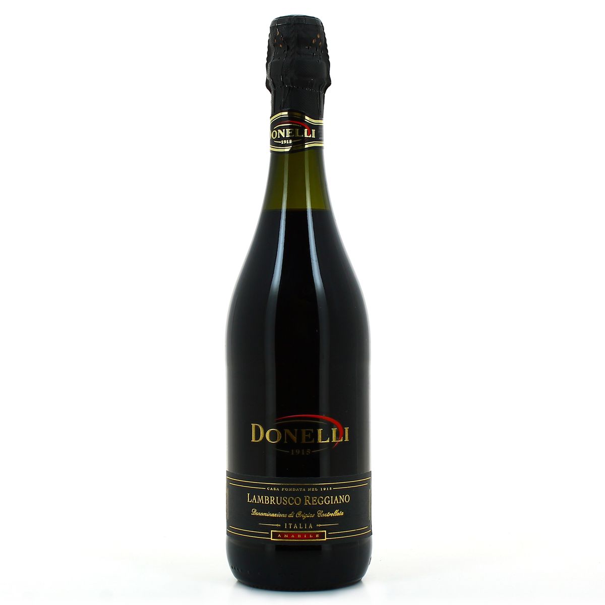 Livraison à domicile Italie Lambrusco Rouge Donelli, 75cl